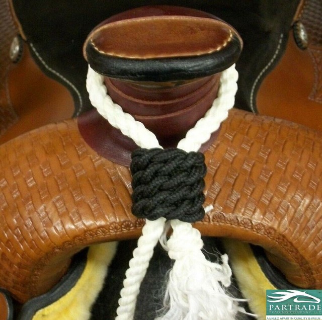 Partrade Horn Knot for Attaching Rope to Saddle Calf Roping Braided ...