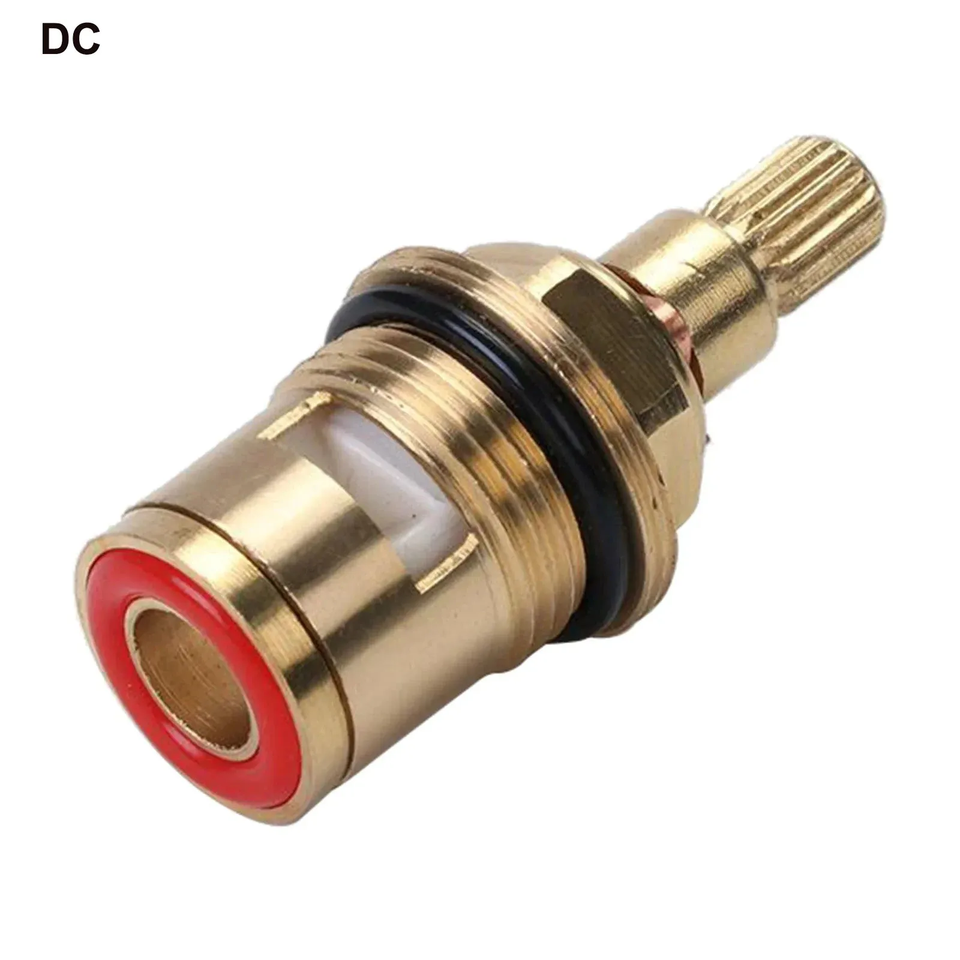 2x Bath 3/4" Tap Valve Cartridge Ceramic Gland 20 Teeth quarter turn ...