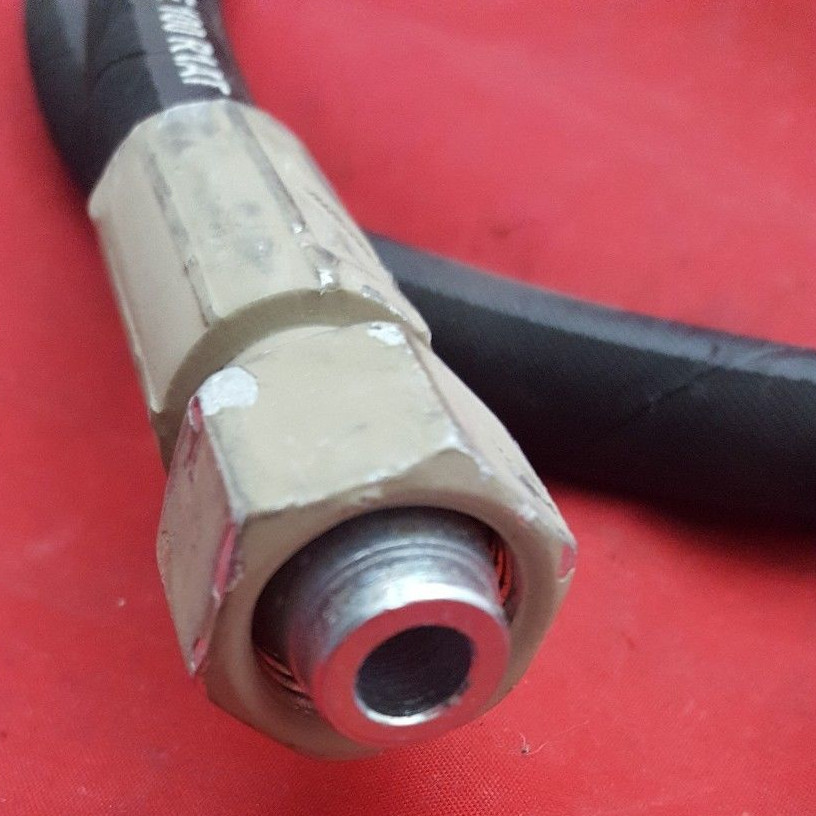 D001ARM40 84" High Pressure Hydraulic Hose DN 10 3/8" WP 180 BAR 2615 ...