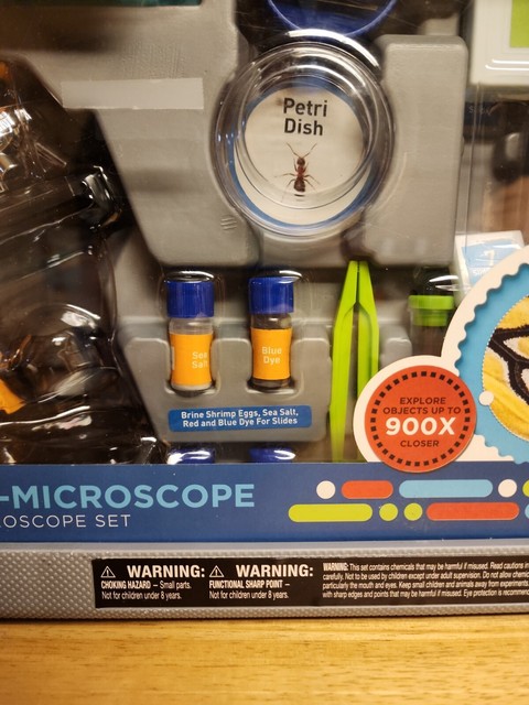 Discovery Kids 900x Biological Microscope With Experiment Booklet M0307 ...