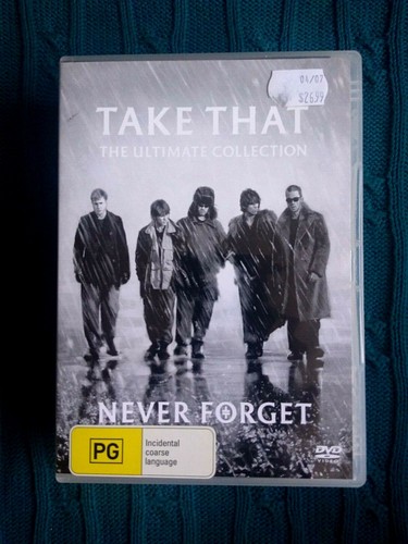 Take That - Never Forget - The Ultimate Collection (DVD) REGION: 2-6 ...
