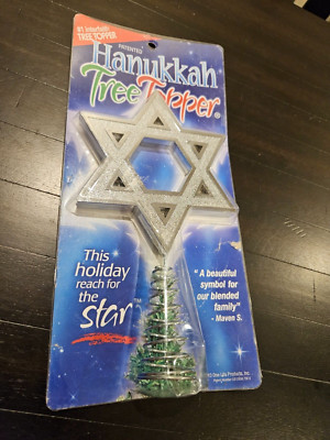 Plastic Silver Hanukkah Tree Topper | eBay