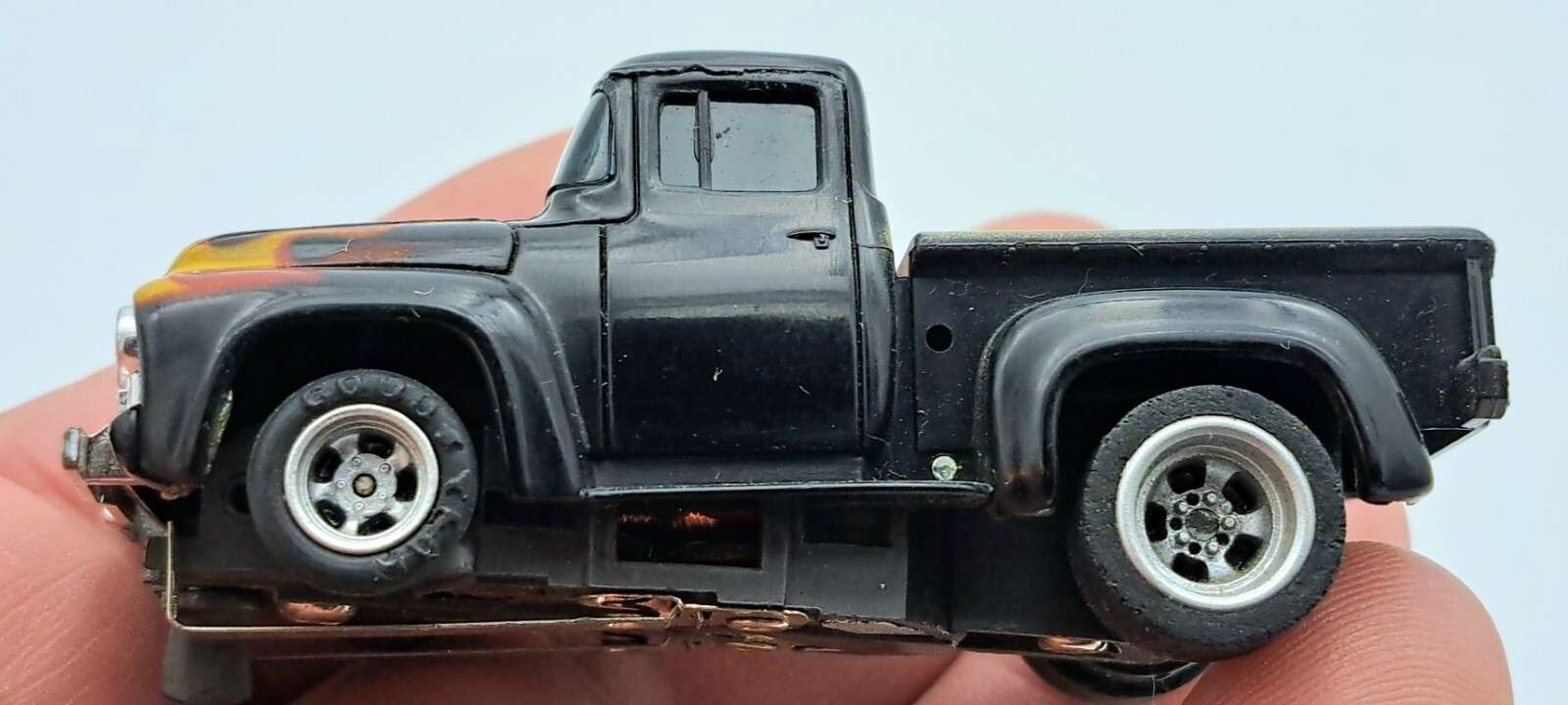 VTG AFX SLOT CAR MAGNA-TRACTION 4-GEAR # 1941, '56 FORD PICK-UP BLACK ...