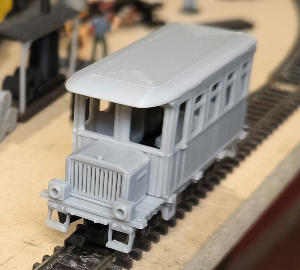 Railbus shell kit for Kato 11-109 etc, HOn30/HOe/HO2.5/OO9 | eBay