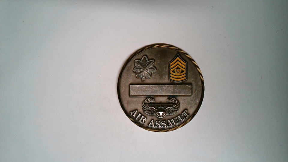 CHALLENGE COIN 101ST AIRBORNE DIVISION BRIGADE TROOPS BN AIR ASSAULT ...
