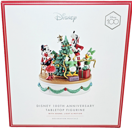 Hallmark Disney 100th Anniversary Tabletop Figurine With Sound Light ...