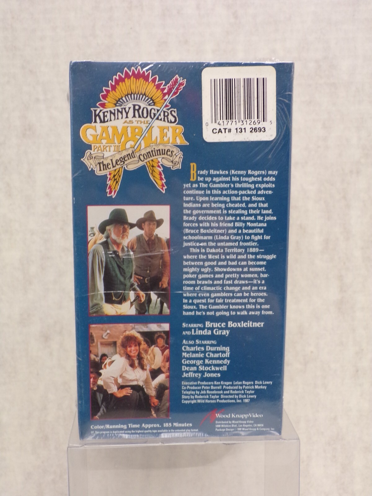 Kenny Rogers The Gambler VOL 1, 2, 3 Wood Knapp VHS Pack 1987 SEALED ...