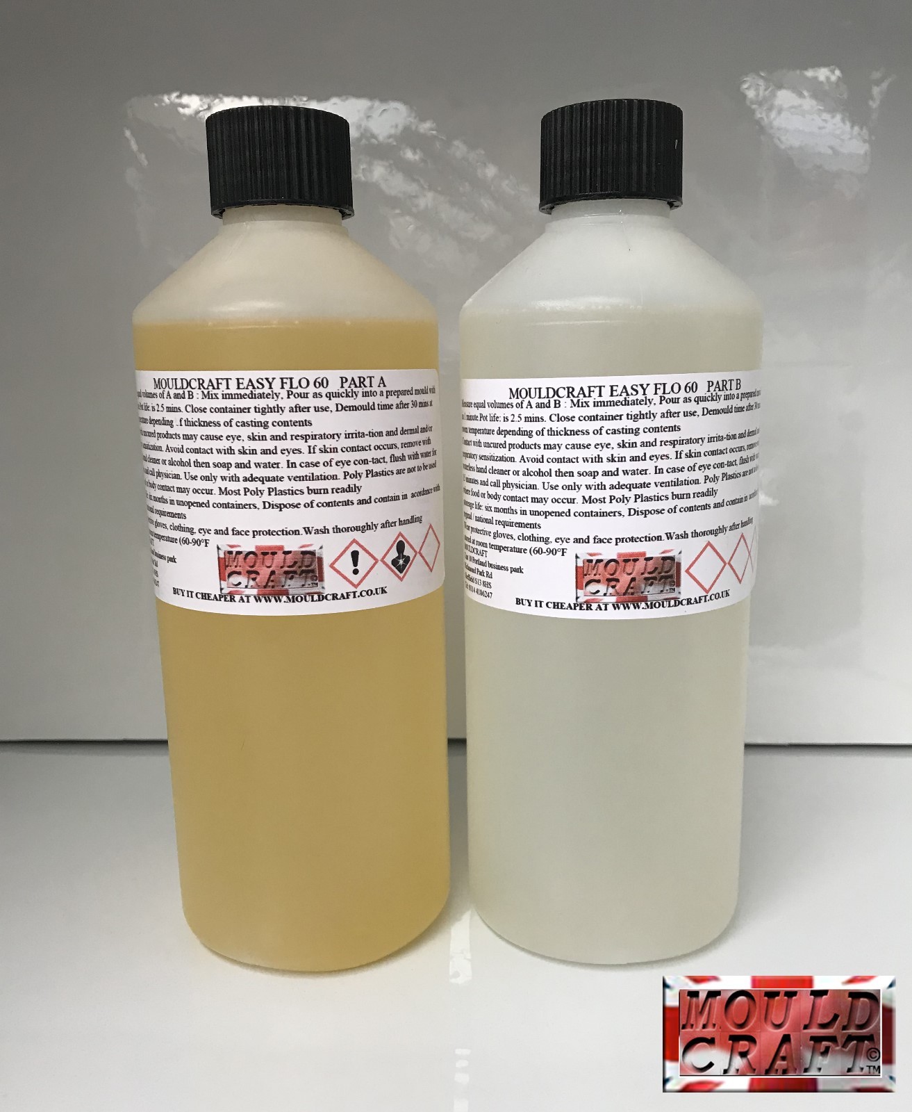 EasyFlo 60 - 1 Litre Fast Cast Polyurethane Liquid Plastic Kit | eBay UK