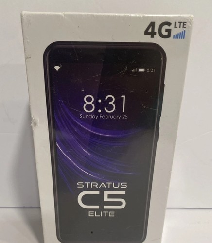 Stratus C5 / Cloud Mobile / TruConnect DualSim 16GB 5.5" Display Black ...
