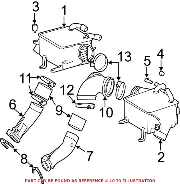 Genuine Mercedes-Benz Intermediate Pipe 2750981516 OEM for sale online ...