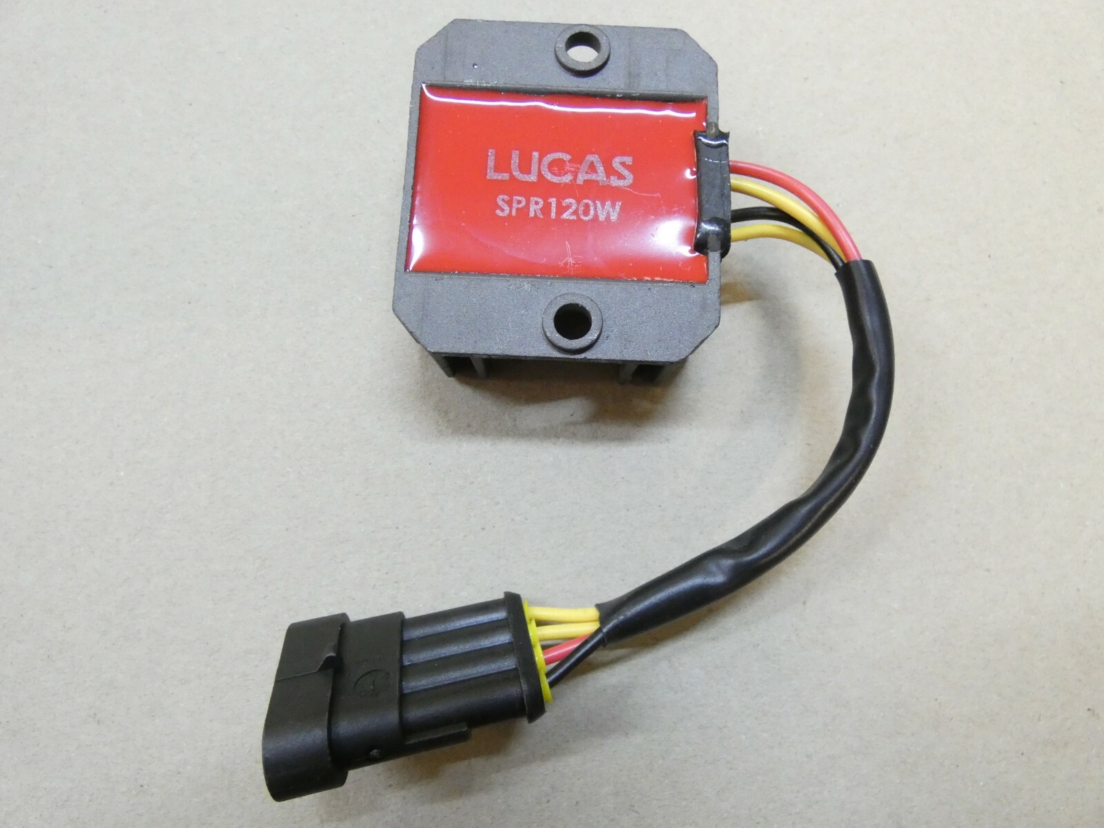 LUCAS Single Phase 12V Voltage Regulator Rectifier Classic Triumph ...