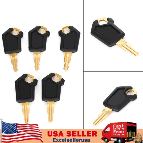 5 Master Keys For Caterpillar Heavy Equipment Ignition Key 5P8500 US | eBay
