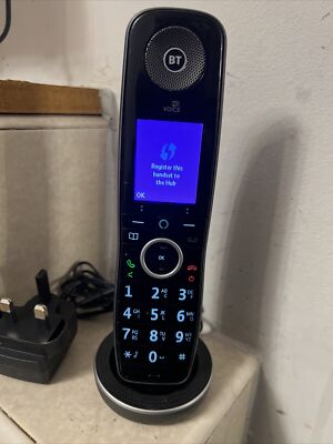 BT Advanced Digital Home Phone With Alexa Built-in - Black Handset ...