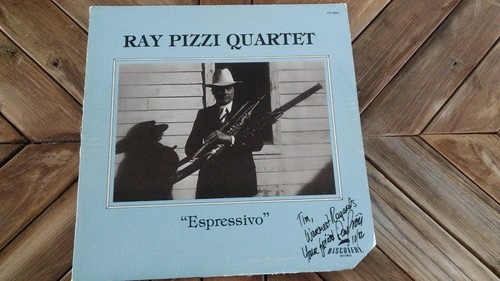 VINTAGE JAZZ VINYL Ray Pizzi Quartet ESPRESSIVO w/ AUTOGRAPH Discovery ...