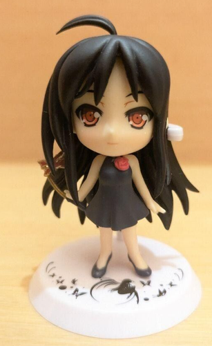 Accel World chibi kyunchara mini figure Kuroyukihime one-piece dress ...