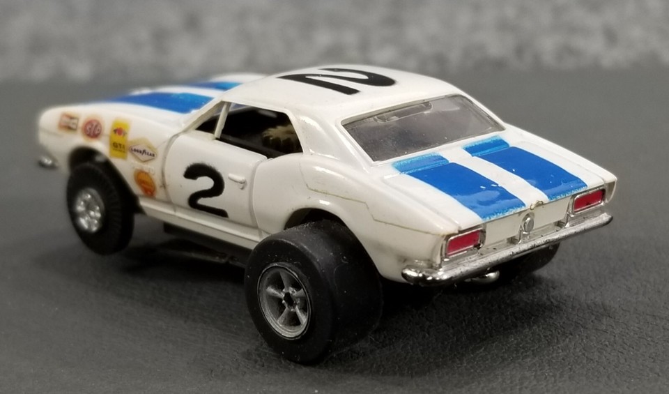 Vintage Aurora Thunderjet Tjet 68 CAMARO HO scale slot car #2 | eBay