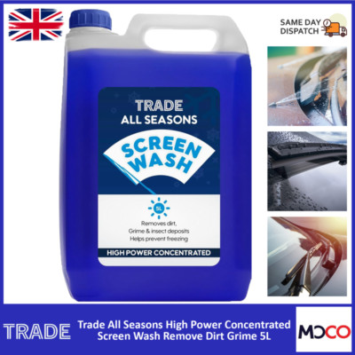 Trade Ready To Use Car Screen Wash Windscreen Cleaner All Seasons Melts ...