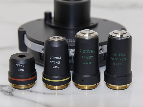 Rebuilt Leitz Biomed Phase Contrast & Darkfield Condenser + PHA 10X ...