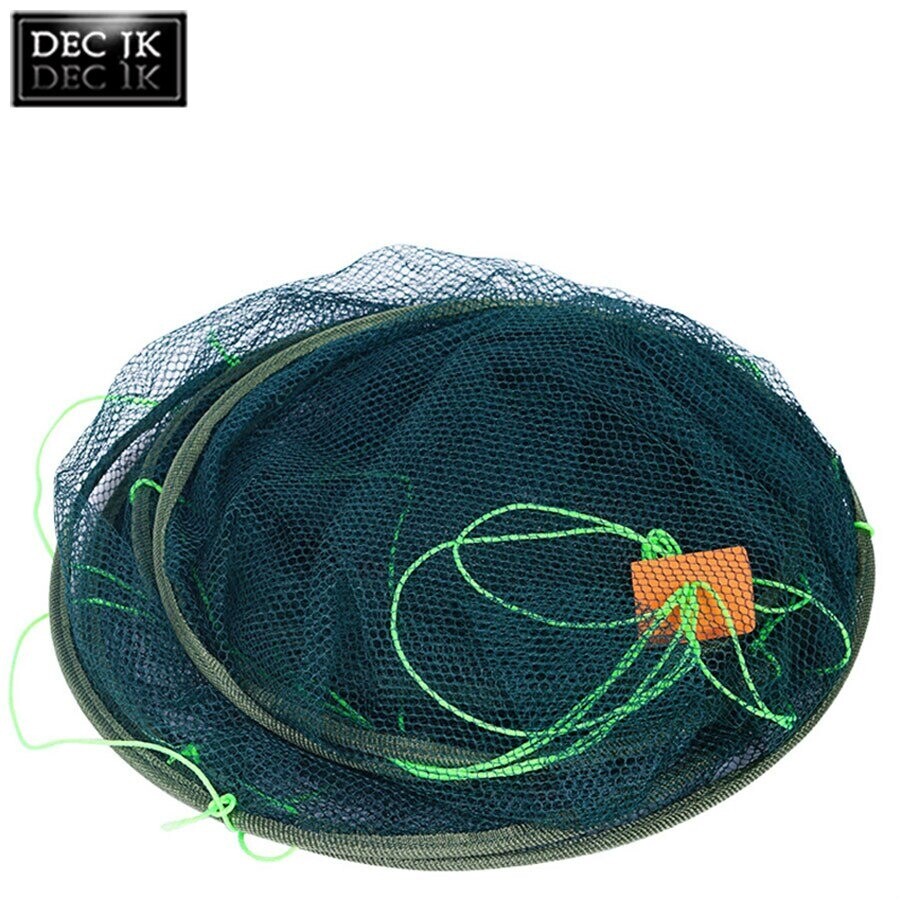 Drop Fishing Net For Crayfish Shrimp Catcher Tank Mesh Fish Trap Cage ...