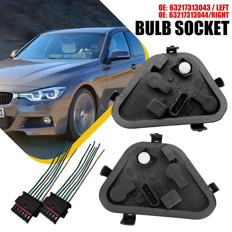 For BMW 320i 328i 335 Tail Light Lamp Rear Panel LH RH Bulb Socket ...