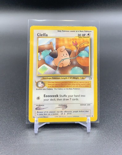 Pokemon Cleffa 20/111 Rare Non Holo Neo Genesis Pokemon Card | eBay