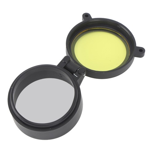 (41mm/1.6in)Scope Lens Cover Dustproof Flip Up Scope Lens Cover Cap ...