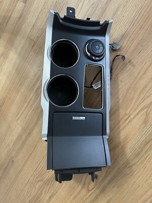 FORD EXPLORER 2011-2015 Black Silver Gray Center Console Shifter Panel ...