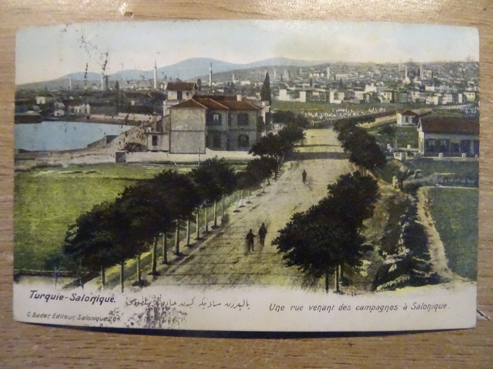 GB 1908 British Post Office Constantinople ,postcard, LEVANT OVPT 1d ...