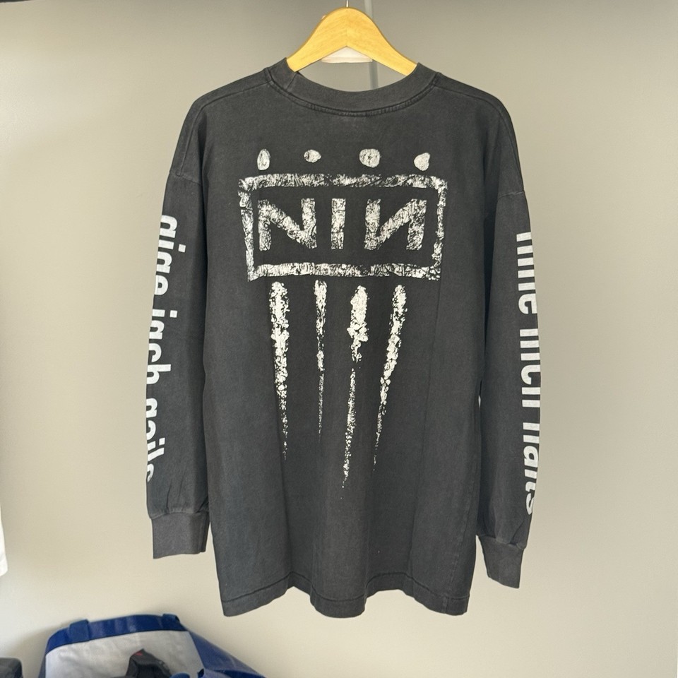 Very Rare Nine Inch Nails Band T-Shirt Size XL Single Stitch | eBay