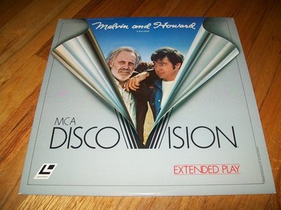 MELVIN AND HOWARD Laserdisc LD DISCOVISION VERY GOOD CONDITION RARE ...