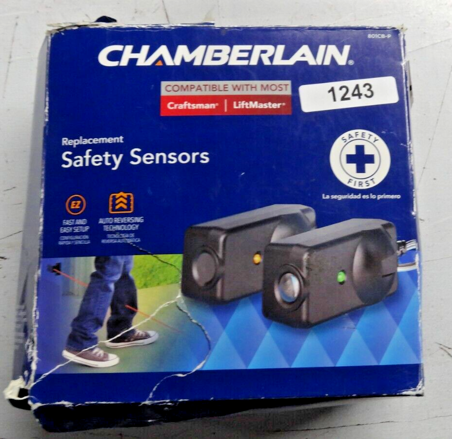 Chamberlain Model 801CB 801CB-P 801C Replacement Safety Sensors for ...