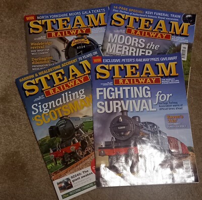 4 x STEAM RAILWAY MAGAZINES - October 22 To January 23 Inclusive. | eBay UK