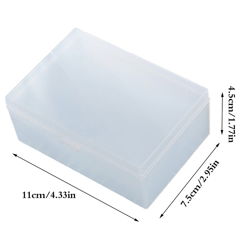 Mini Plastic Box Rectangular Box Translucent Box Packing Box Storage ...