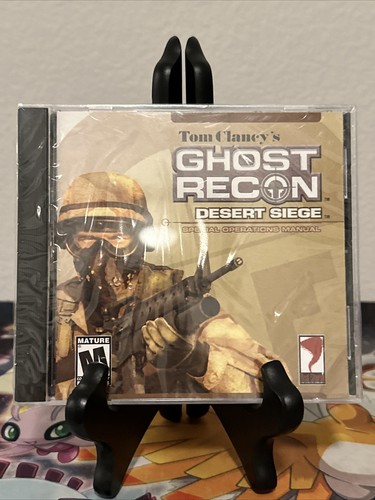 Tom Clancy's Ghost Recon Desert Siege PC CD-ROM 2002 Ubisoft Special ...
