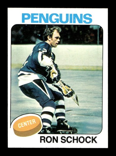 1975 76 Topps #75 Ron Schock Penguins NEAR MINT *r6 | eBay