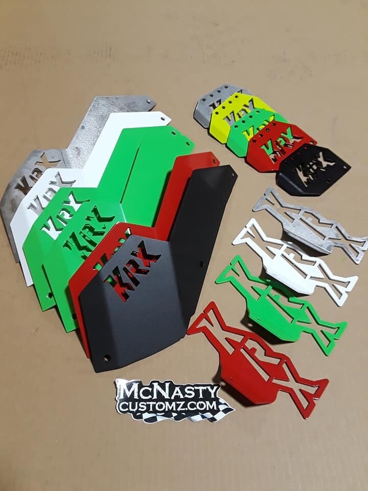 Kawasaki krx 1000 3 piece kit BELT GUARD MASTER GUARD LOGO ... BLACK | eBay