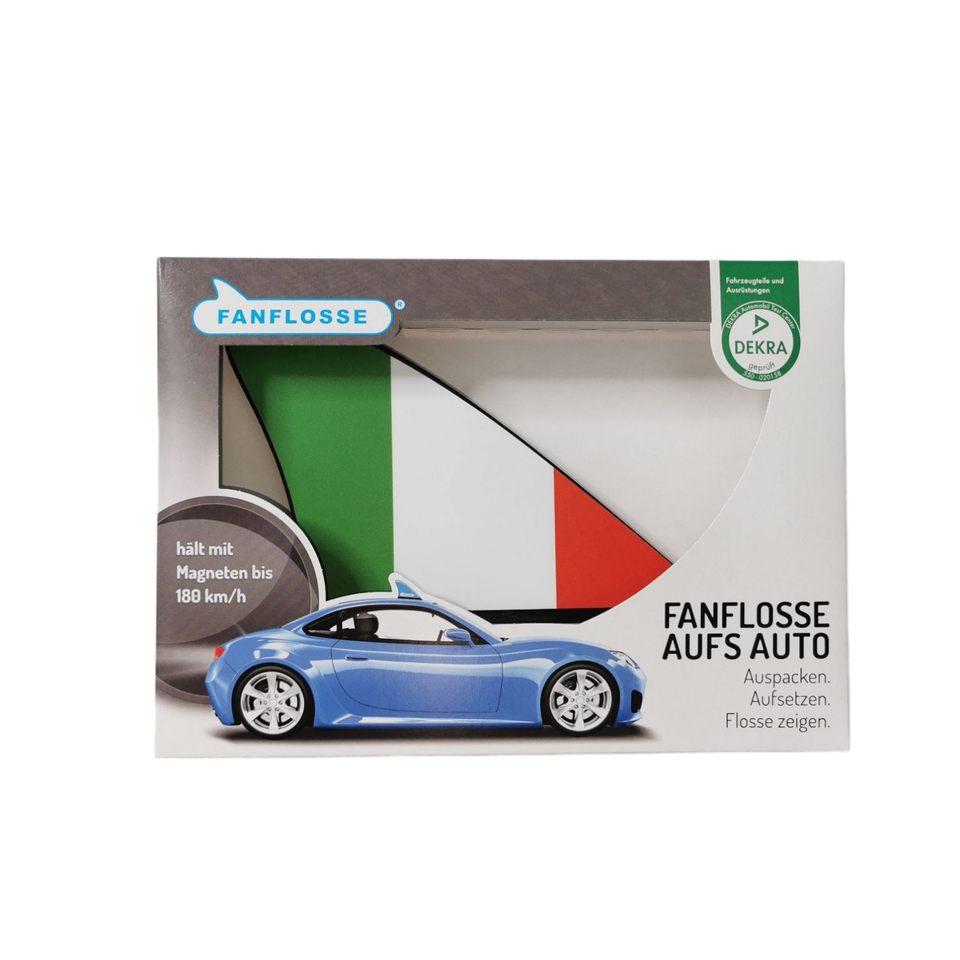 Fanflosse Italien für Auto Fan-Haifisch Flosse bis 180 km/h Dekra ...