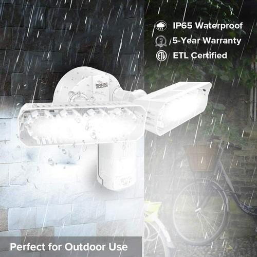 36W LED Security Light Motion Sensor 3600lm Dusk to Dawn Area Safety ...