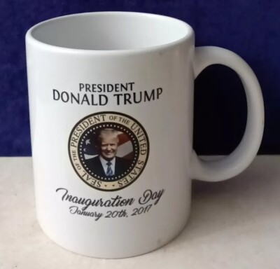 Donald Trump Inauguration Mug 45th President Inaugural Cup | eBay