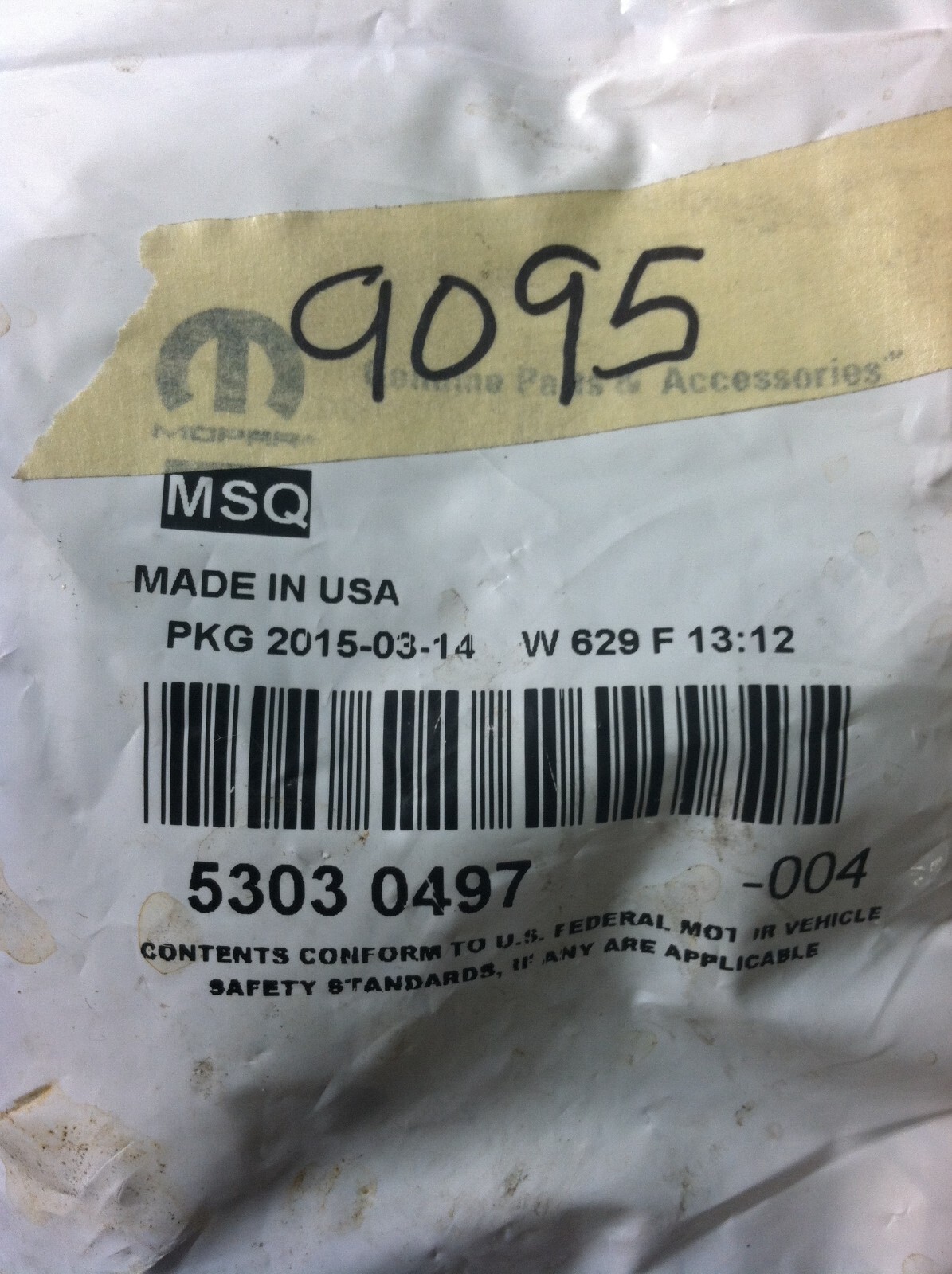 2001-2006 Dodge Jeep 4 Pack Crankcase Vent Tube Fitting OEM Mopar ...