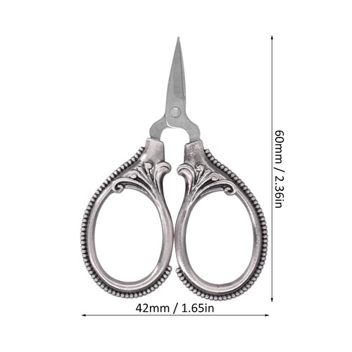 Stainless Steel Sewing Scissors Thread Embroidery Tailor Handicraft ...