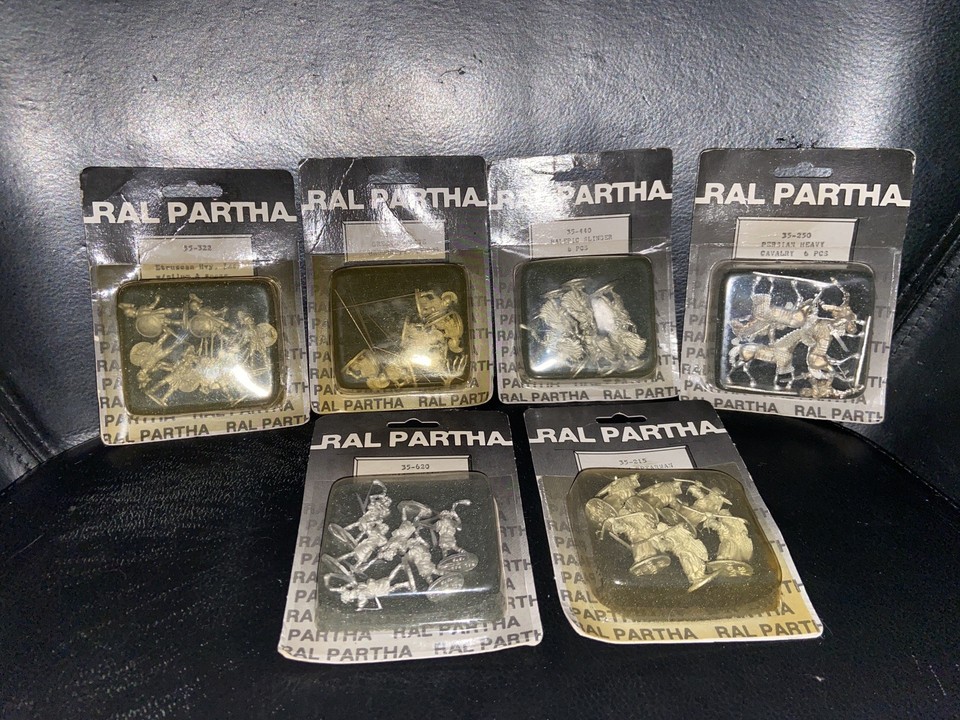Ral Partha Miniatures Vintage Set Of 6 Packages | eBay
