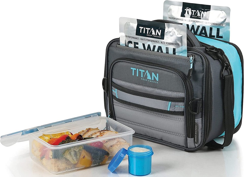 1356897 Artic Zone Titan Deep Freeze Lunch Bag Black, Plastic, 1 ...
