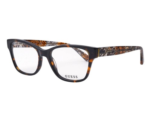 GUESS GU2781 052 Dark Havana Plastic Cat Eye Optical Eyeglasses Frame ...