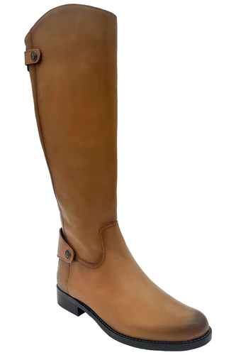 Sam Edelman Women's Mikala Leather Medium Calf Boot Whiskey | eBay