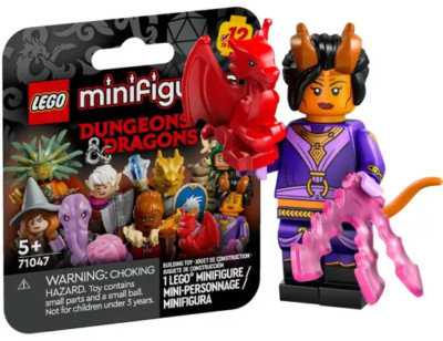 MINIFIGURE LEGO DONJONS & DRAGONS 71047 N°3 L'ENSORCELEUSE TIEFFELINE ...