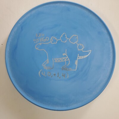 Reptillian DG Stego - Tar Pit Plastic BLUE W/SILVER FOIL 171 GRAMS ...