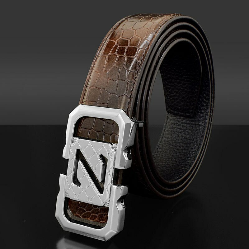 Luxury Designer Leather Z Belts Men Women Z Buckle Strap for Jeans ...