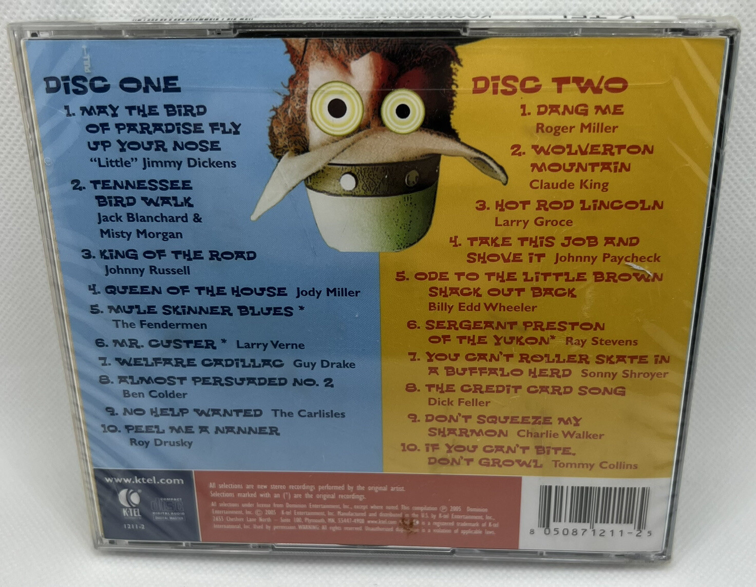 Kooky Kountry: 2 CD Set by Various Artists (CD, May-2005, 2 Discs, K ...