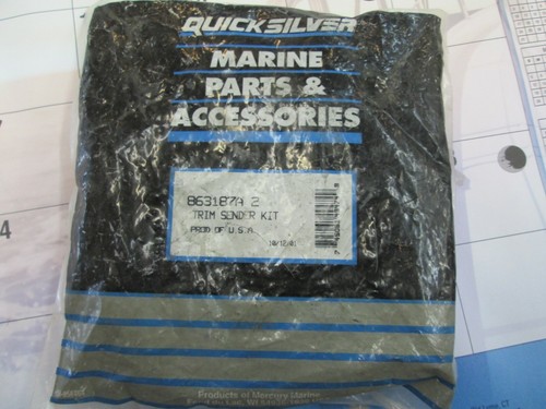 Mercury Quicksilver Trim Sender Kit 863187A2 OEM | eBay